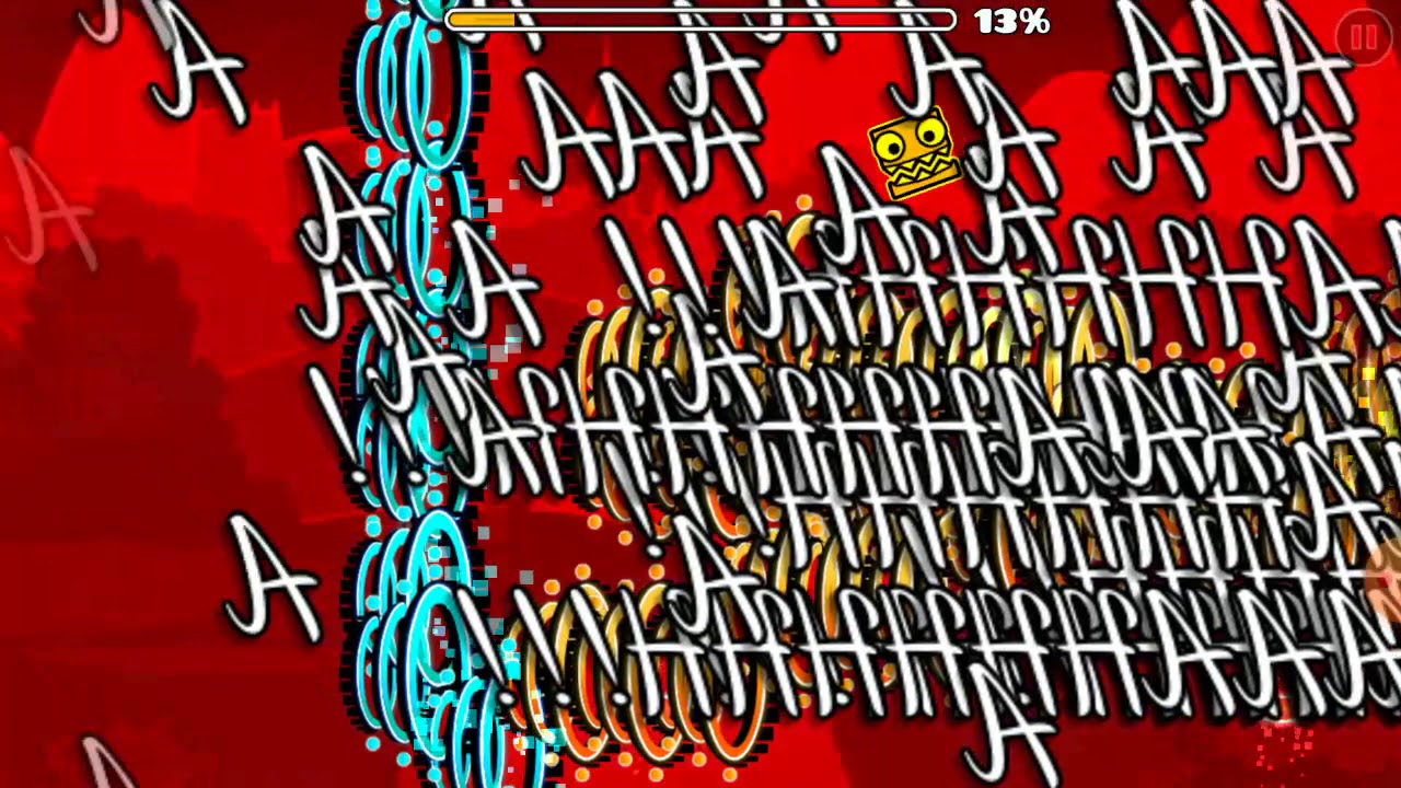 geometry dash best level on the X (by me) | Decly DC - YouTube