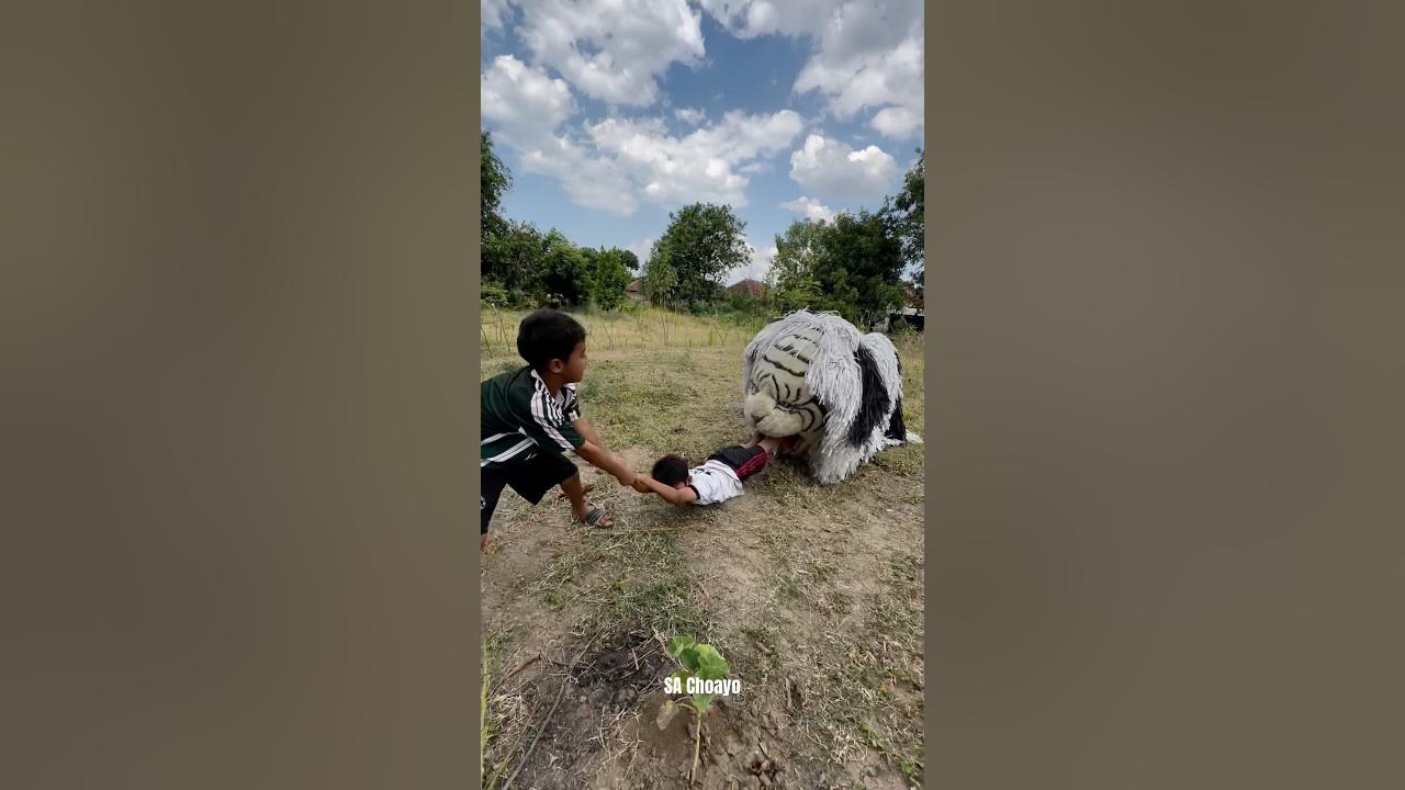 Bikin heboh detik detik bocil ff dimakan can macanan - YouTube