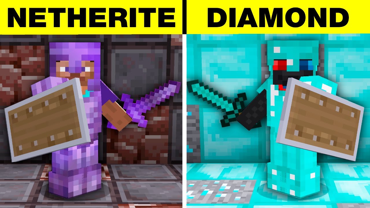 DIAMOND is BETTER than Netherite?! - YouTube