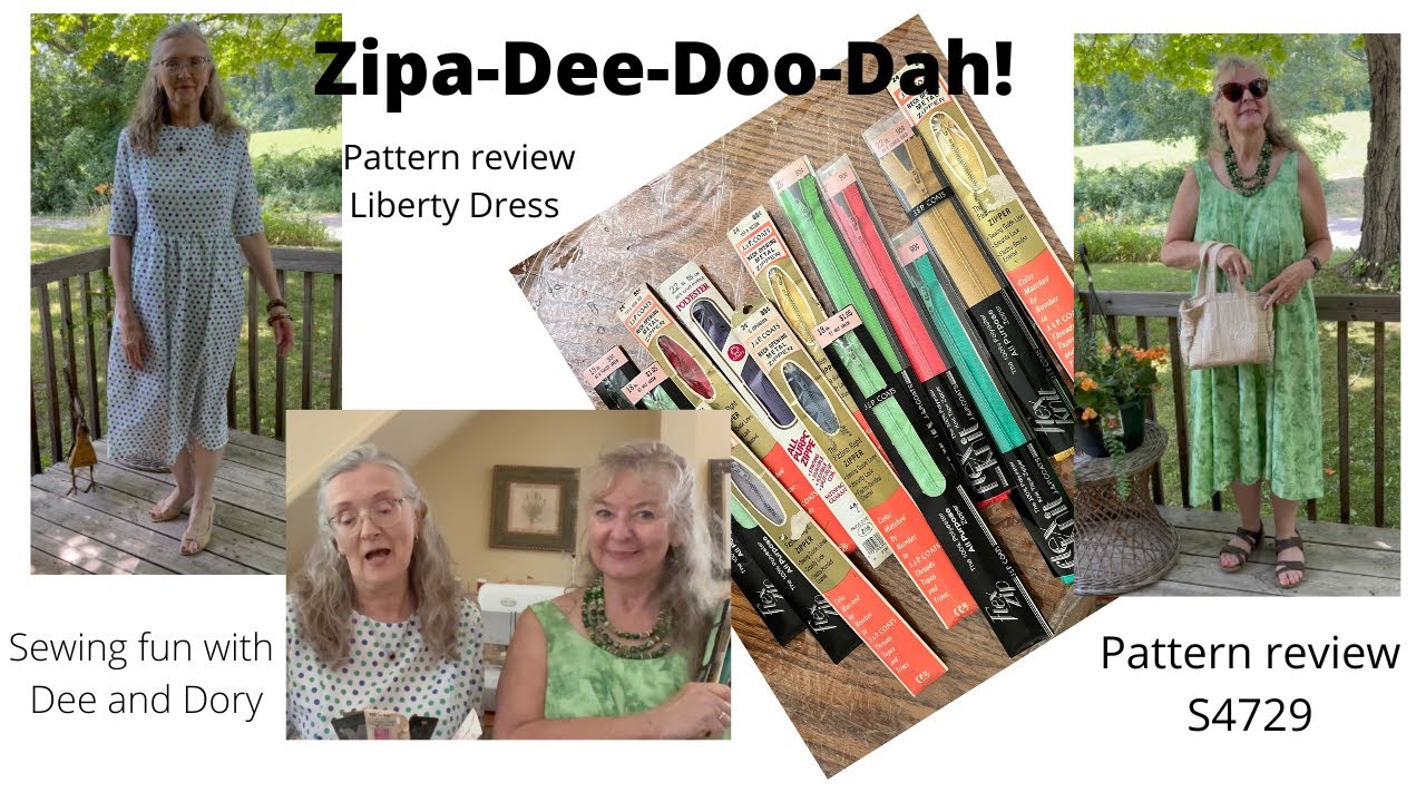 Zipa Dee Doo Dah - Pattern review S4729 and the Liberty Dress 7-2-22 ...