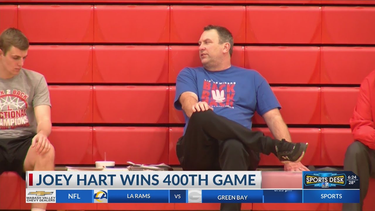 Joey Hart wins 400th game - YouTube