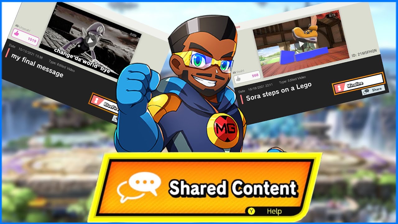 Super Smash Bros Ultimate | Shared Content Shenanigans - YouTube