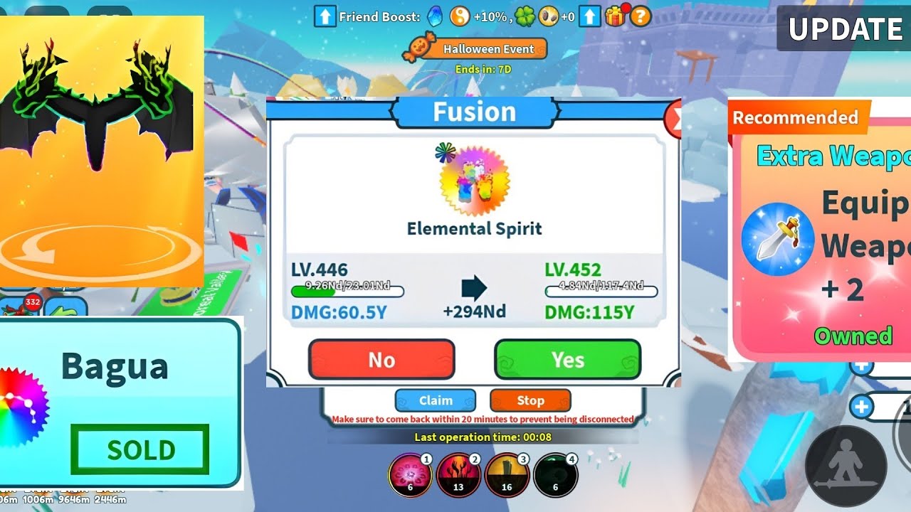 UPDATE 92 in weapon fighting simulator - YouTube