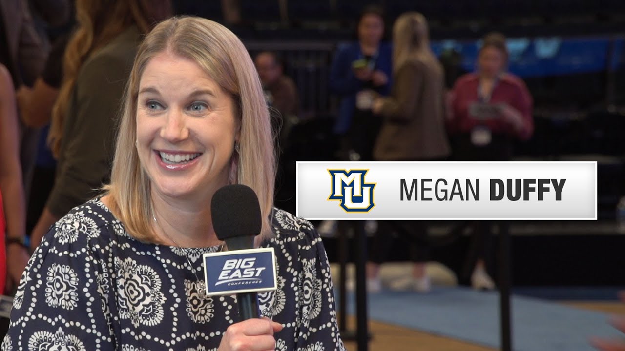 Marquette's Megan Duffy -- BIG EAST Media Day - YouTube