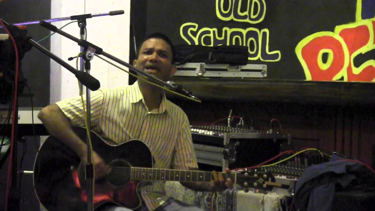 Goan Musician " Olly " - LIVE & ACOUSTIC at REWIND - Wild World - YouTube