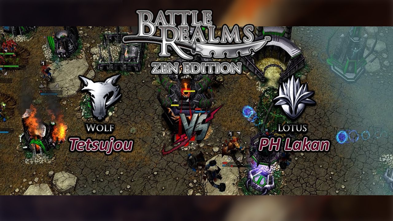 Battle Realms: Zen Edition l Multiplayer 1v1 l Valley of Death l v1.58. ...