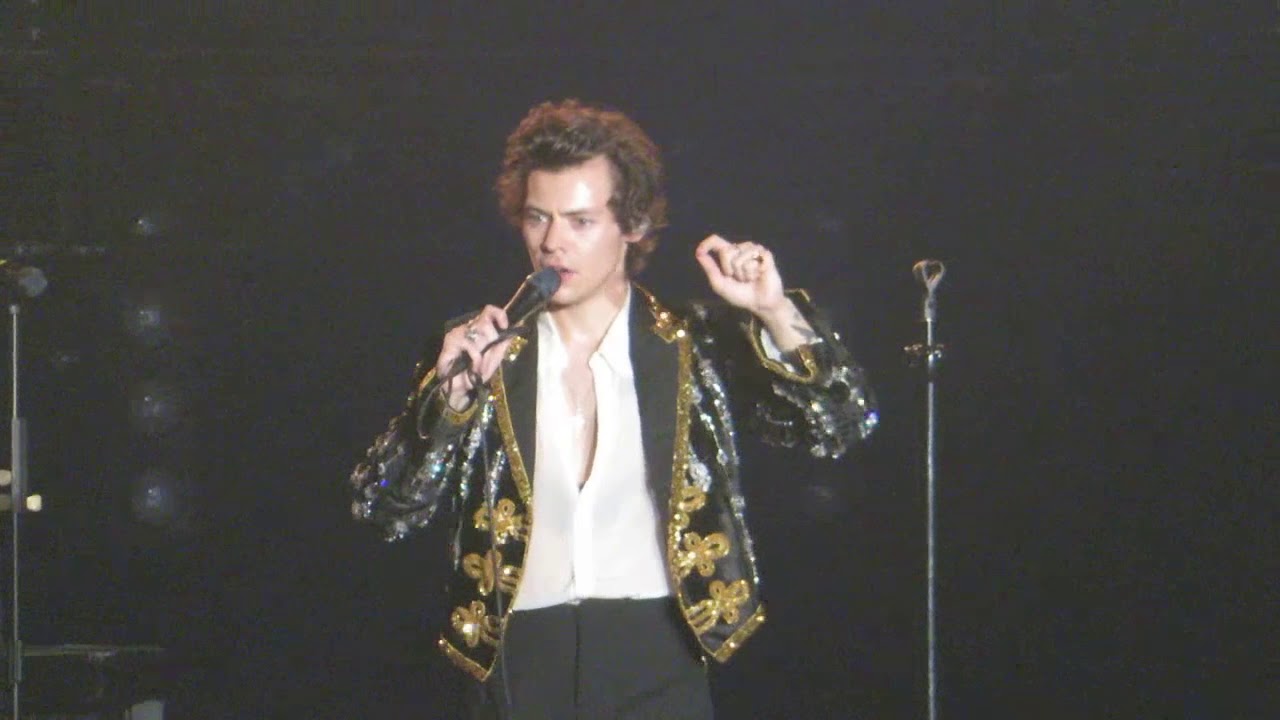 Harry Styles ~ Final Thank You Speech - YouTube