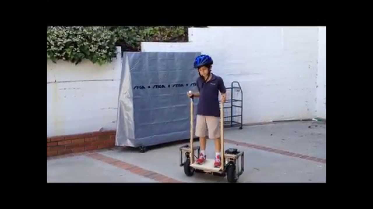 The "Halfway" - a DIY Segway Clone - YouTube