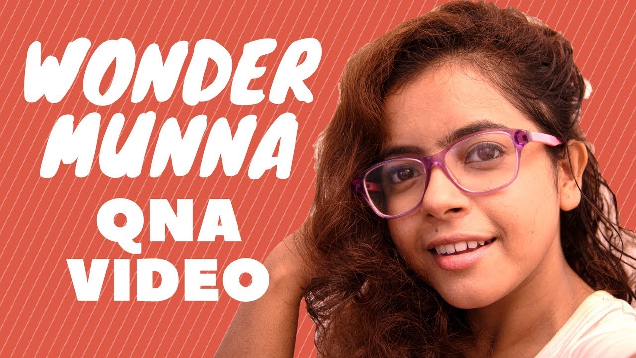Wonder Munna First QnA Video | Bengali YouTuber - YouTube