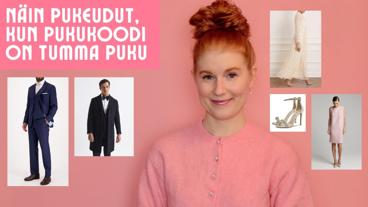 Miten tulisi pukeutua silloin, kun pukukoodina on tumma puku? Ohjeet ...