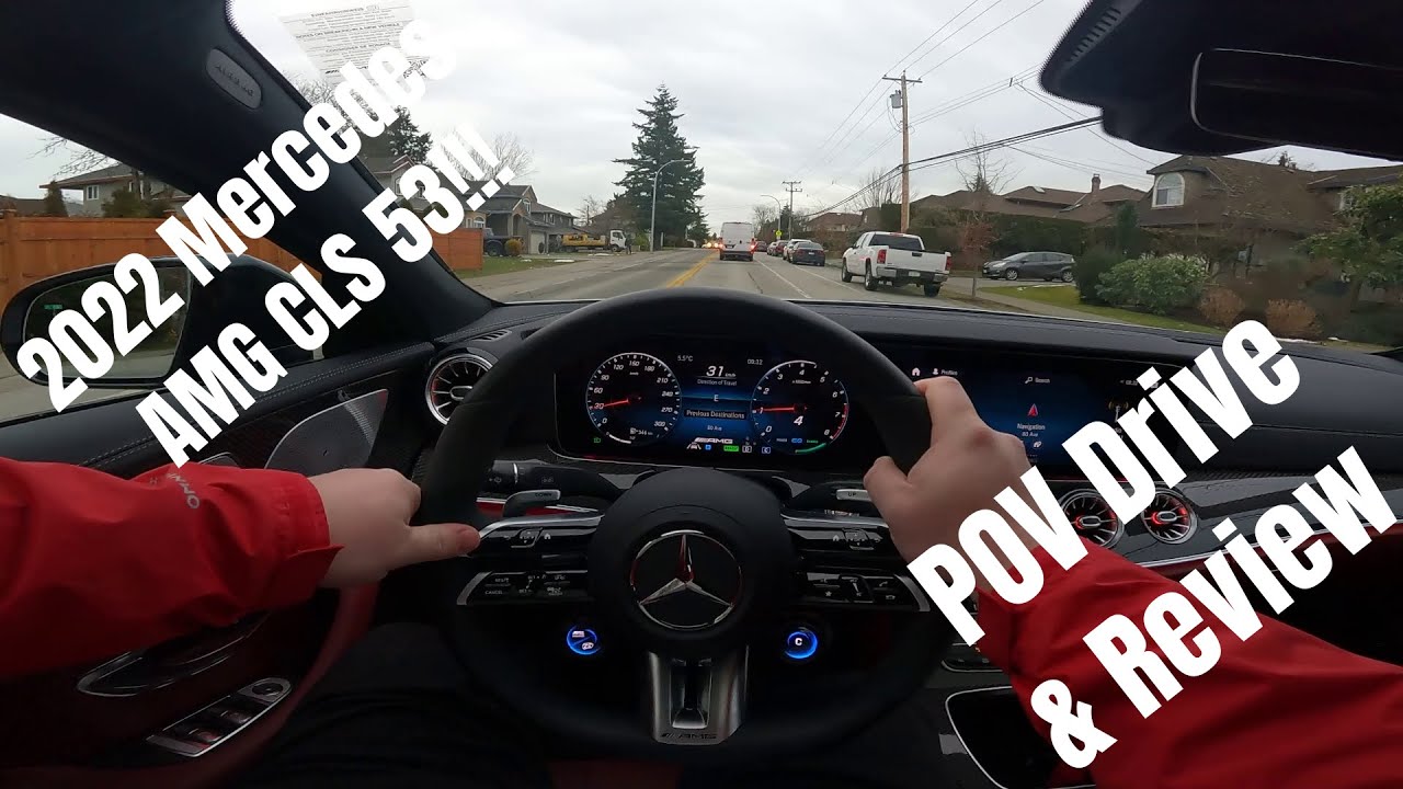 2022 Mercedes AMG CLS 53 4Matic - Fancy Sneakers - POV Drive & Review ...