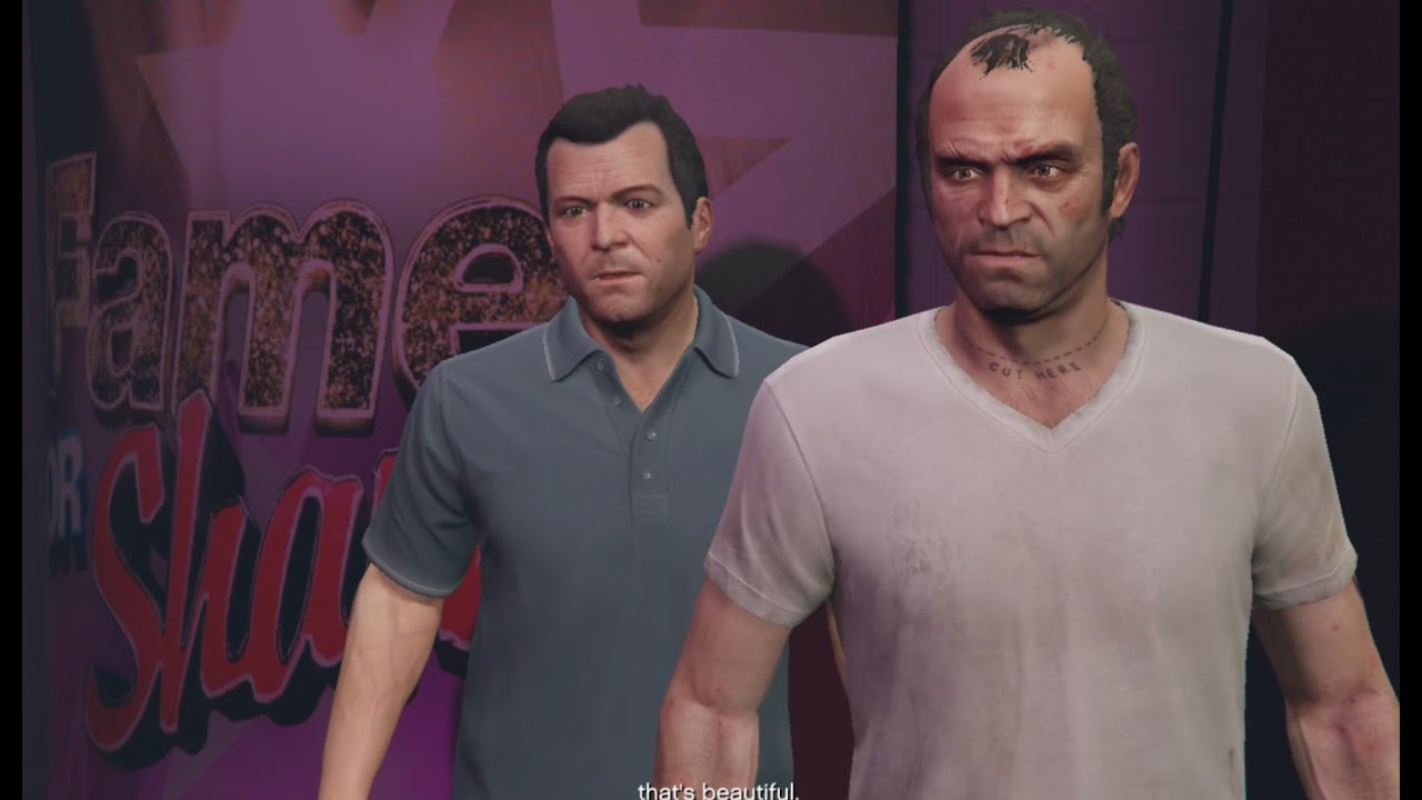 GTA 5 Xbox 360 2013 HD PC Steven Ogg Trevor Phillips and Ned Luke ...