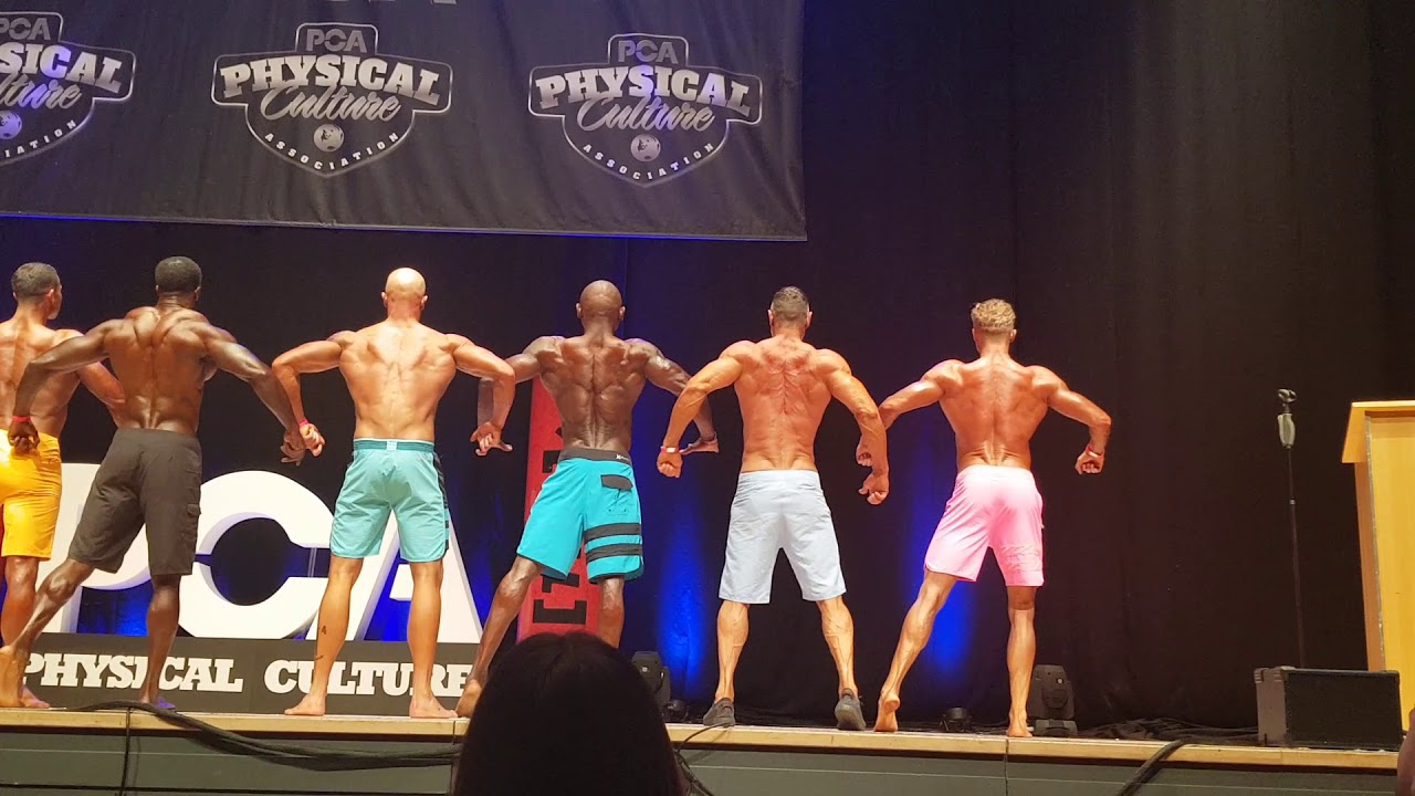 PCA British finals men's physique 2018 - YouTube