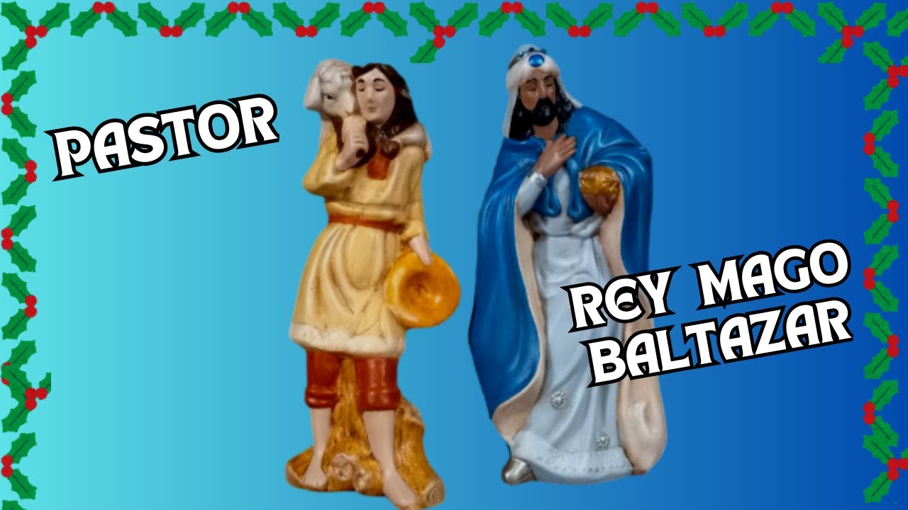 NACIMIENTO TRADICIONAL. REY MAGO BALTAZAR Y PASTOR - YouTube