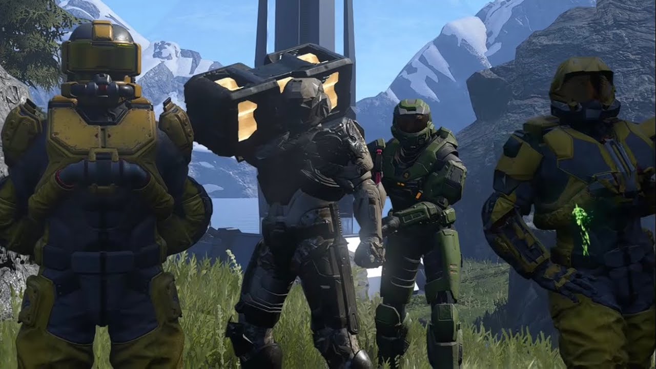 Halo Infinite Multiplayer Valhalla Gameplay - YouTube