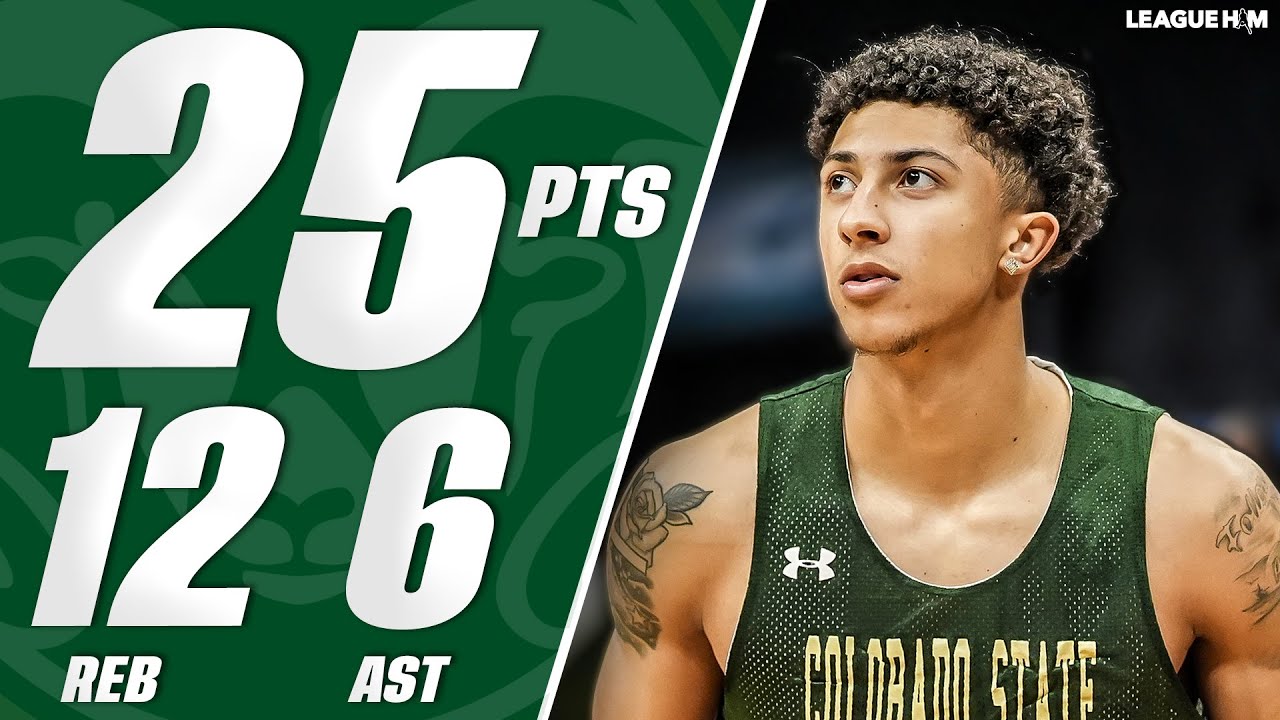 Nique Clifford's Double-Double Leads Colorado State to OT Win vs TCU ...