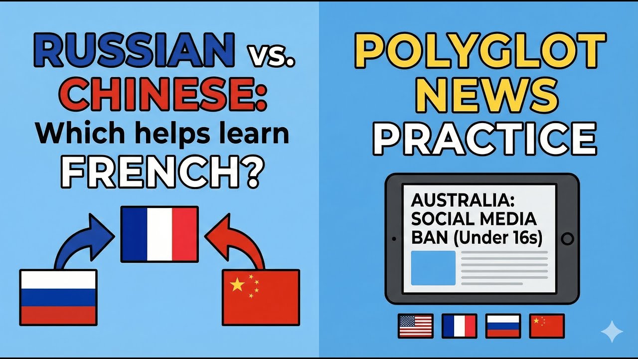 Does Knowing Russian or Chinese Help Learn French? + Polyglot Reading ...