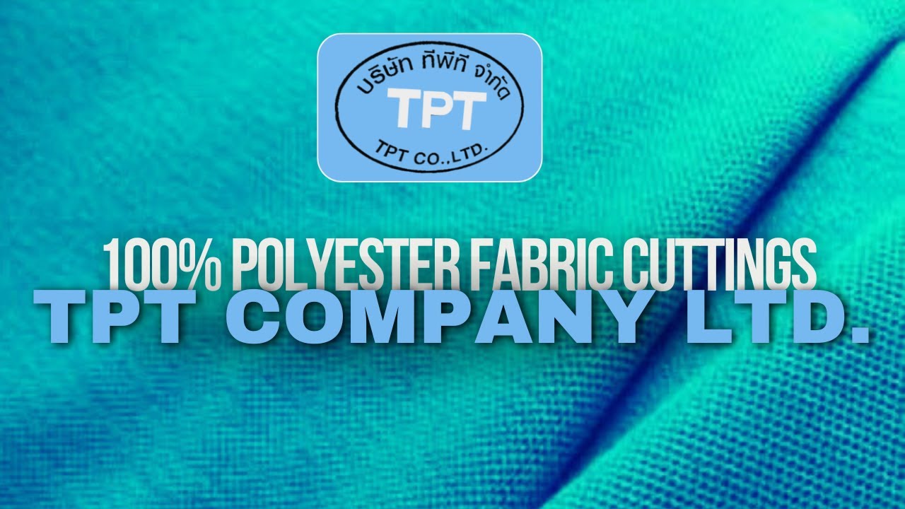 TPT Company Ltd - 100% Polyester Fabric Cuttings - YouTube