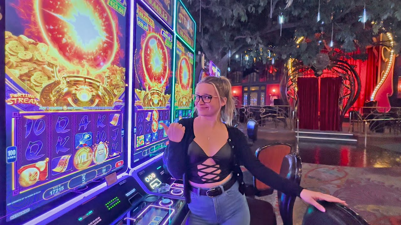 She Hit The BONUS On This Paris Las Vegas Slot Machine! - YouTube