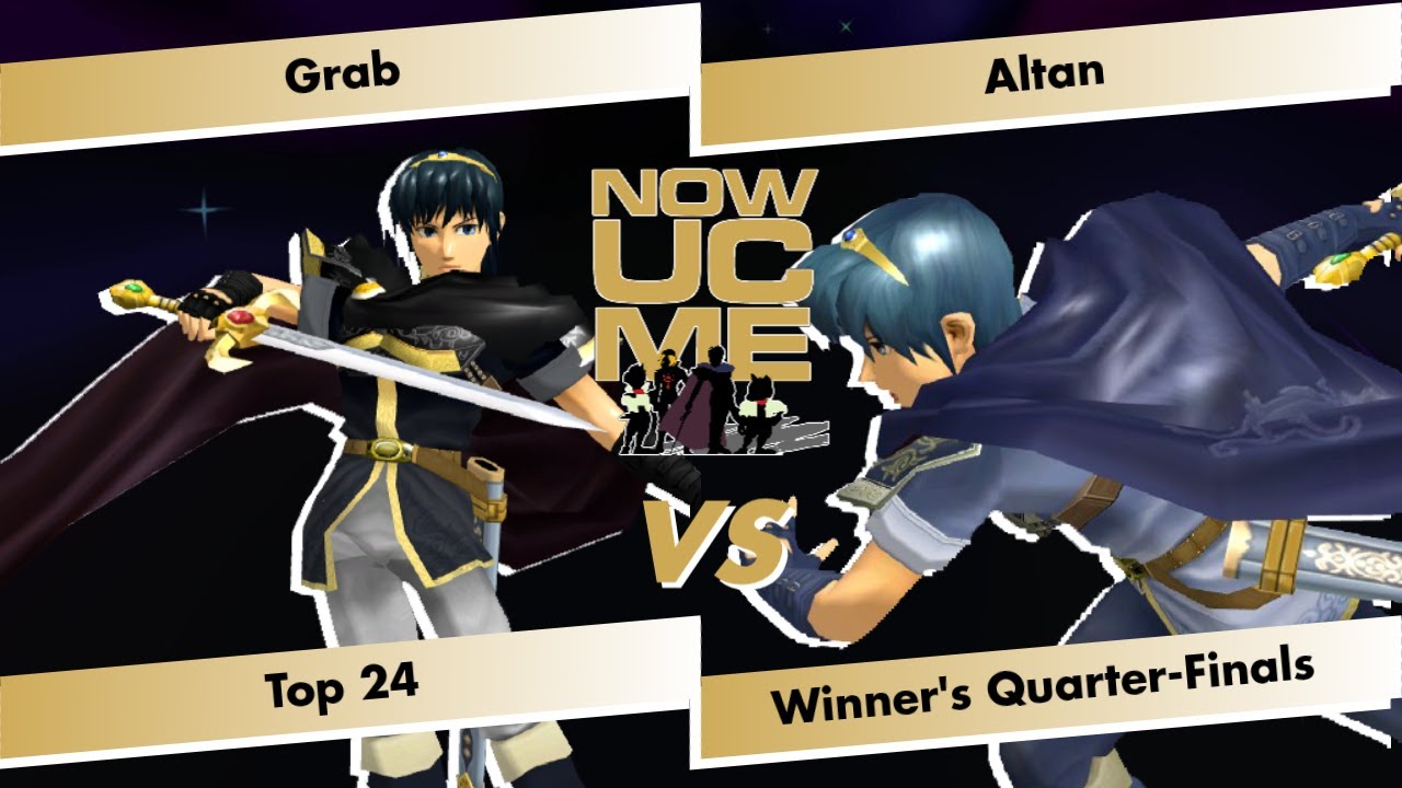 Grab (Black Marth) vs Altan (Blue Marth) - Now UC Me - YouTube