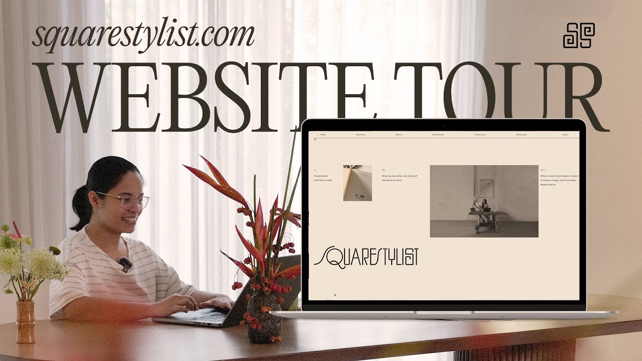 A Tour of our New Squarespace Website: Squarestylist Reimagined - YouTube