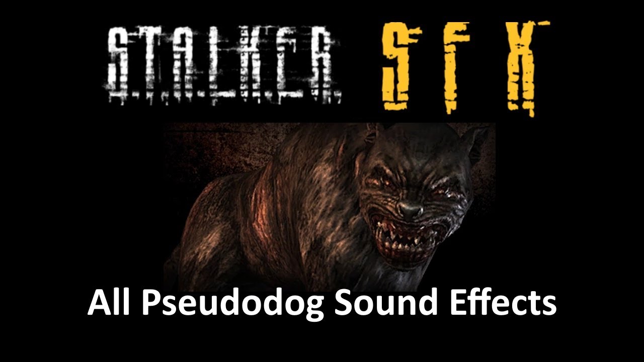 (S.T.A.L.K.E.R. SFX) - All Pseudodog Sound Effects - YouTube