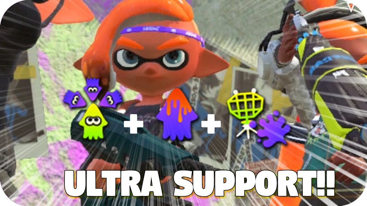 Splatoon 2 - Support Jet Squelcher - YouTube