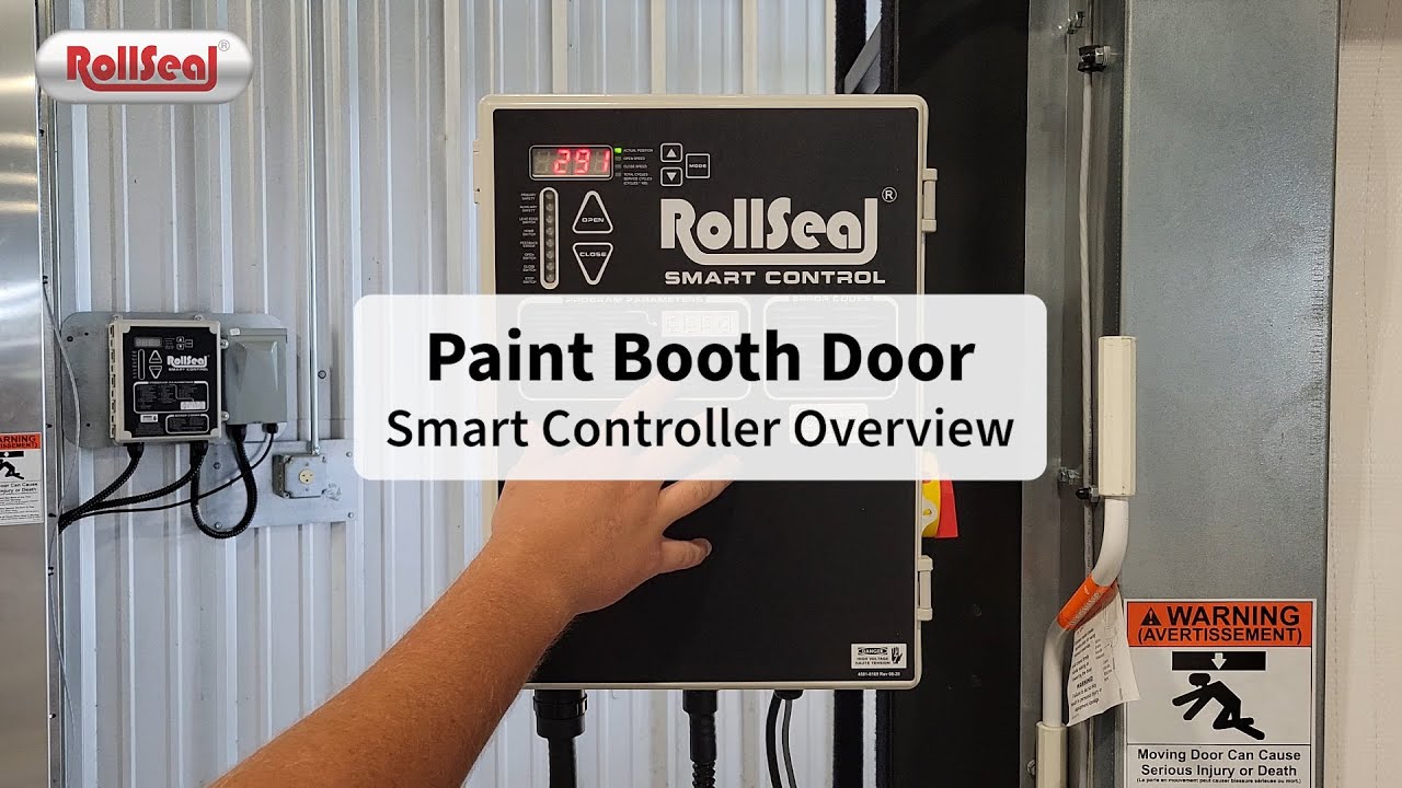 Paint Booth Door: Smart Controller Overview - YouTube