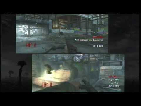 COD WAW Zombies Der Riese Split Screen W/Live Commentary - YouTube