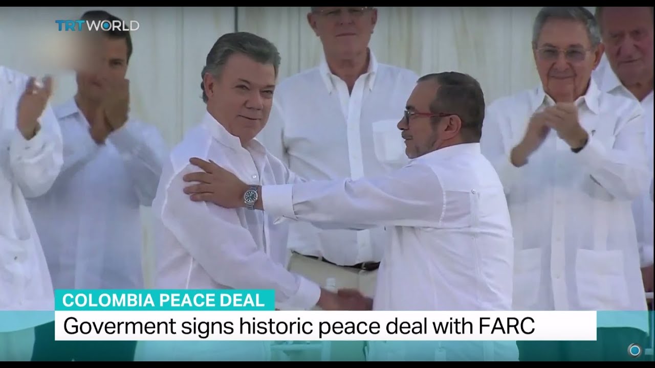 Colombia Peace Deal: Government signs historic peace deal with FARC ...