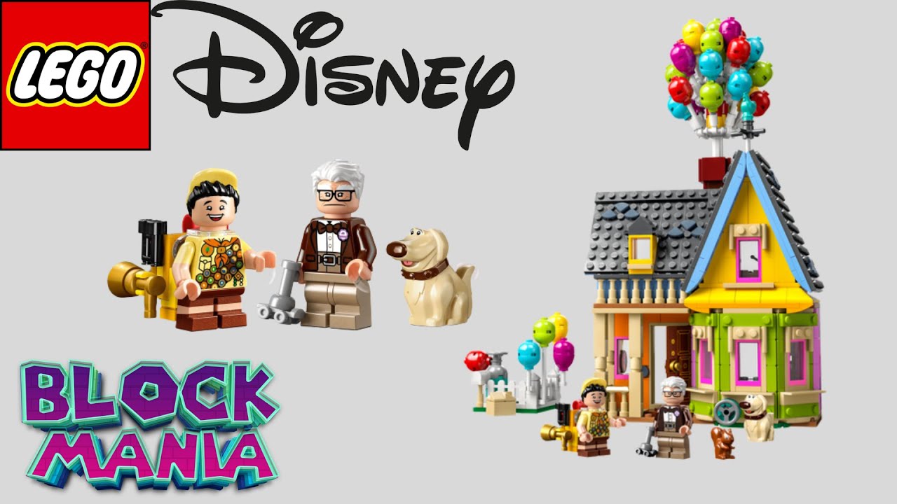 Lego Disney 'Up' House 43217 Speed Build - YouTube