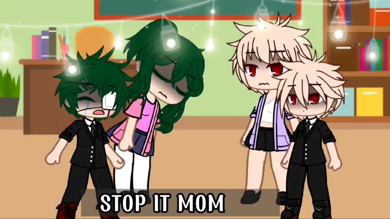STOP IT MOM!!||Mha/Bnha||Au||inspired - YouTube