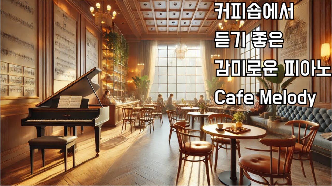 편안한 카페 음악: 힐링과 집중을 위한 멜로디 [ Ambient Cafe Sounds with Soft Background ...