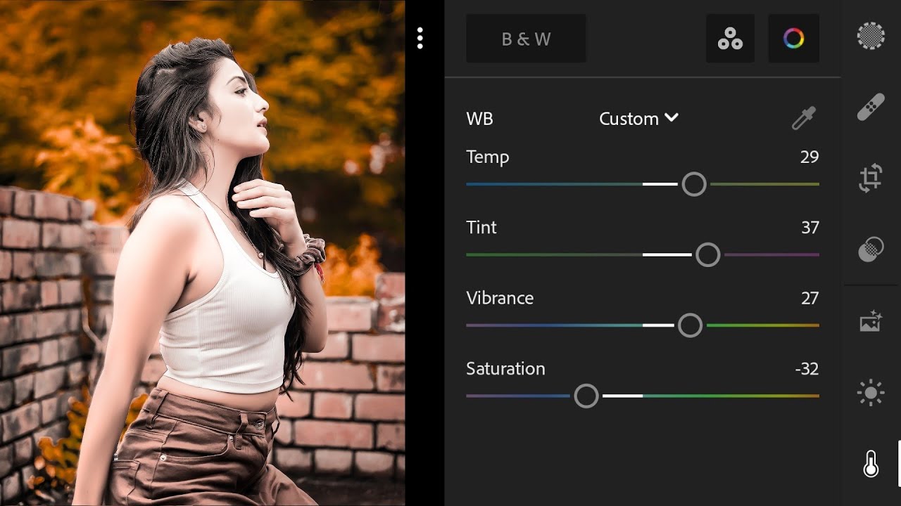 light orange color Lightroom editing || Lightroom editing || orange ...