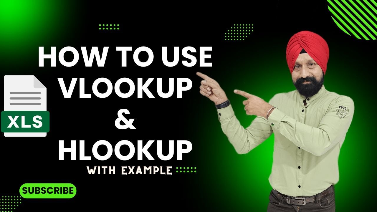 How To Use Vlookup And Hlookup Formula In Microsoft Excel Vlookup And Hlookup In Excel Youtube
