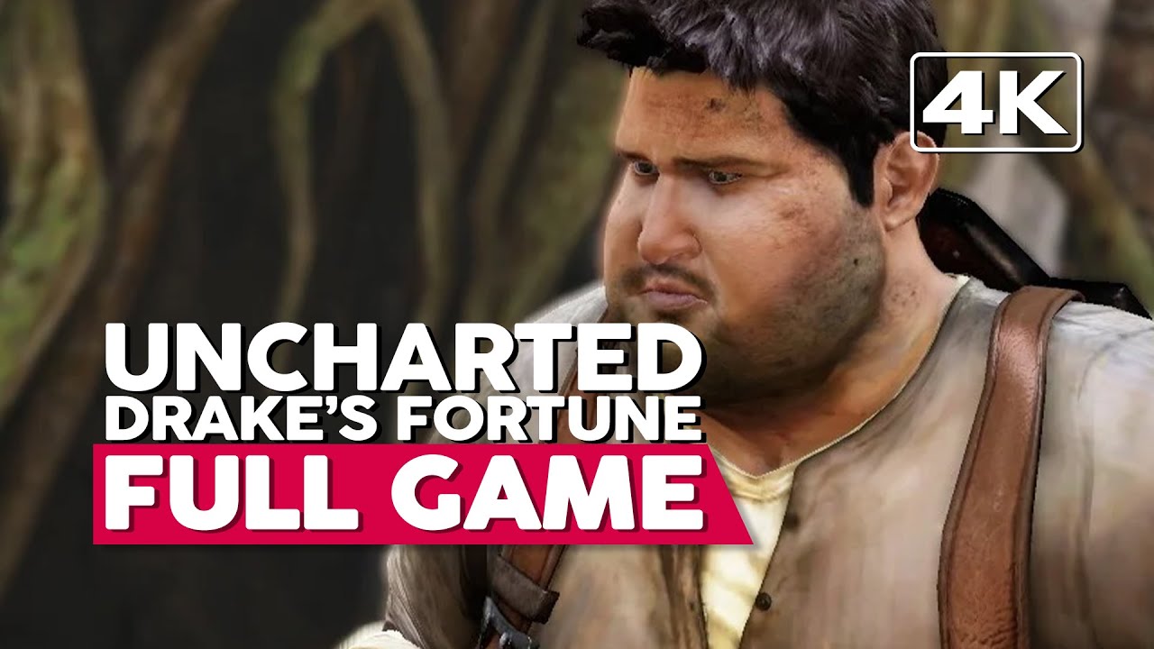 Uncharted: Drake's Fortune | Donut Drake Playthrough | PS5 4K60FPS ...