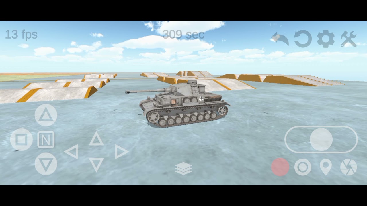 That happens when you put a 183mm gun on a small tank. - YouTube