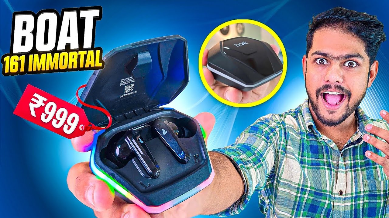 I Tested boAt Immortal 161 Airdopes - 40ms RGB Gaming TWS | - YouTube