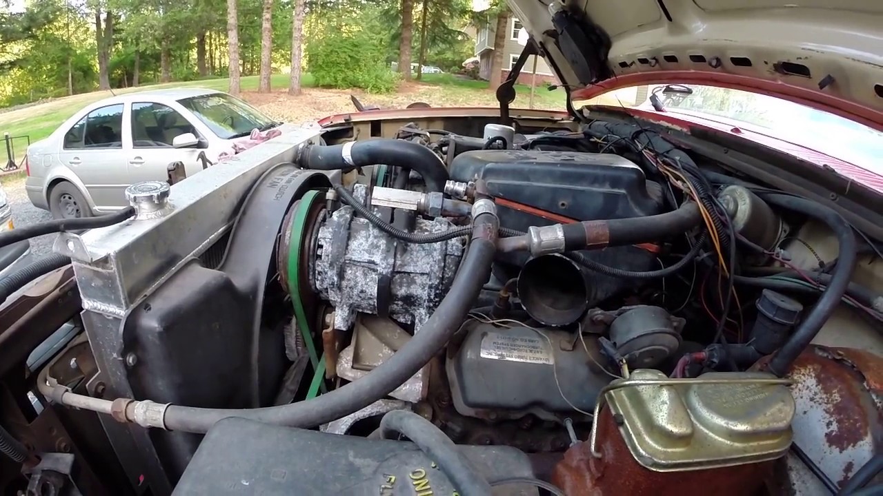 The Red Truck 1985 Ford F250 6.9 IDI Turbo Diesel - YouTube