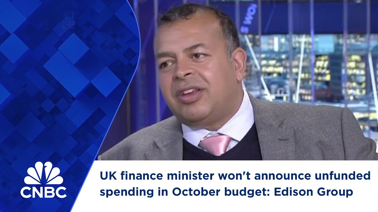 UK finance minister won't announce unfunded spending in October budget ...