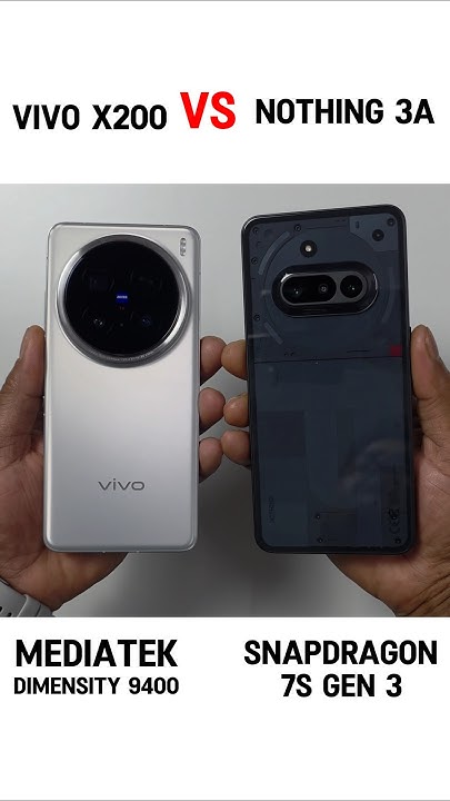 Nothing Phone 3a Vs Vivo X200 Pro Speed test comparison #shortsfeed # ...