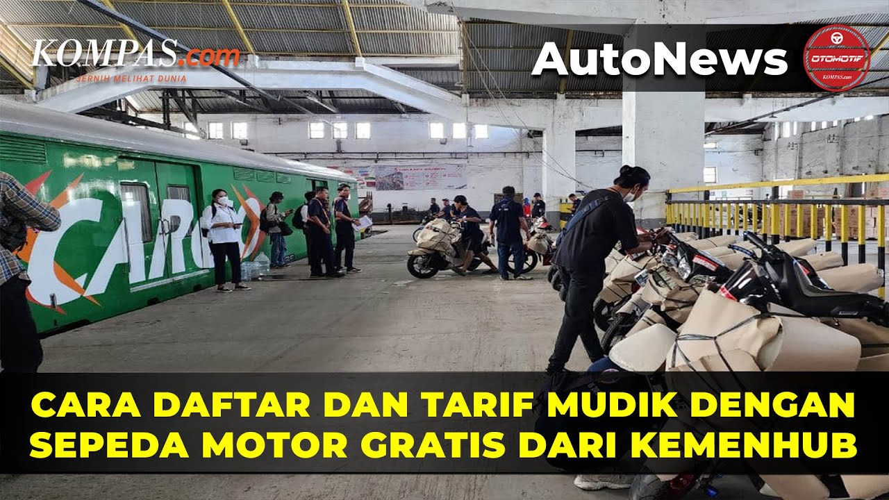 Cara Daftar dan Tarif Mudik dengan Sepeda Motor Gratis dari Kemenhub ...