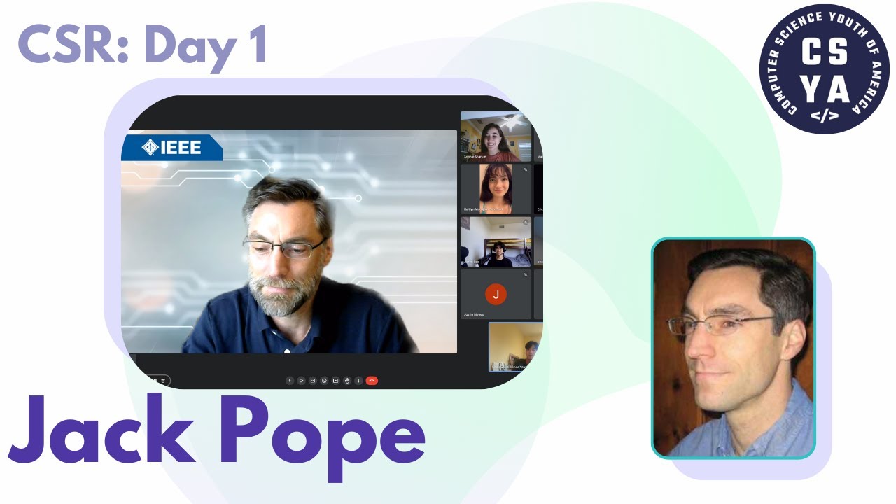 CSR Day 1: Professor Jack Pope - YouTube