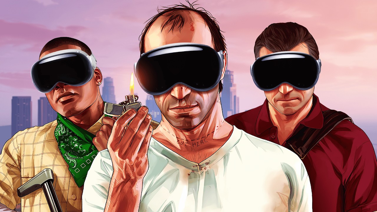I Played GRAND THEFT AUTO 5 In VR - YouTube