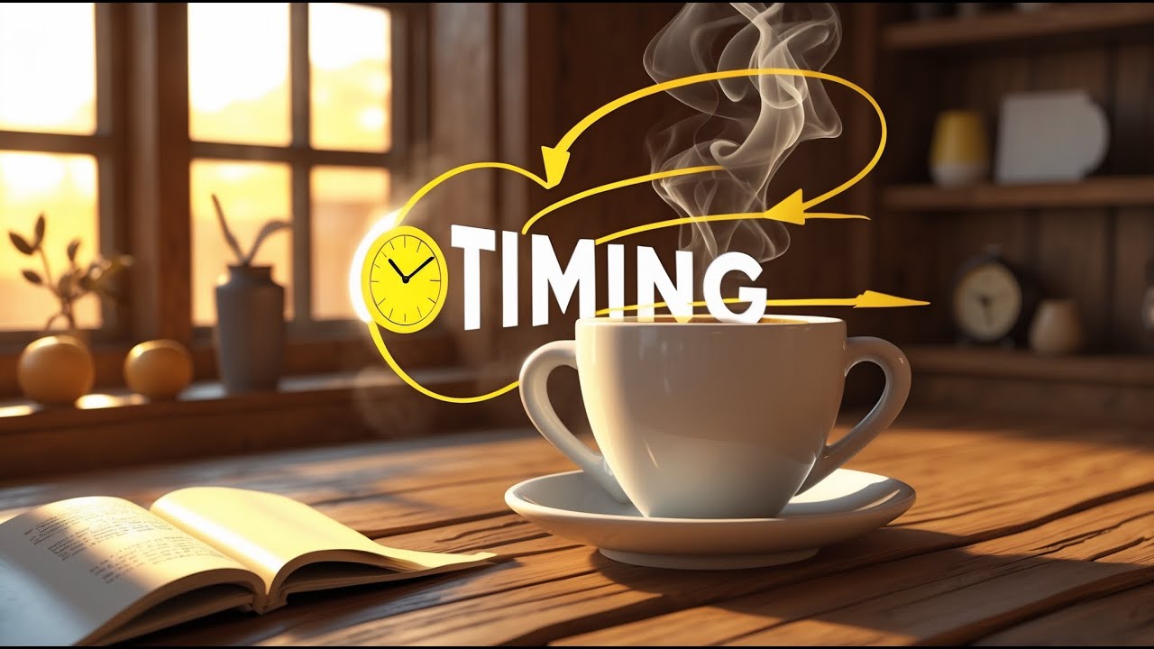 Morning Coffee Timing Linked to Longer - YouTube