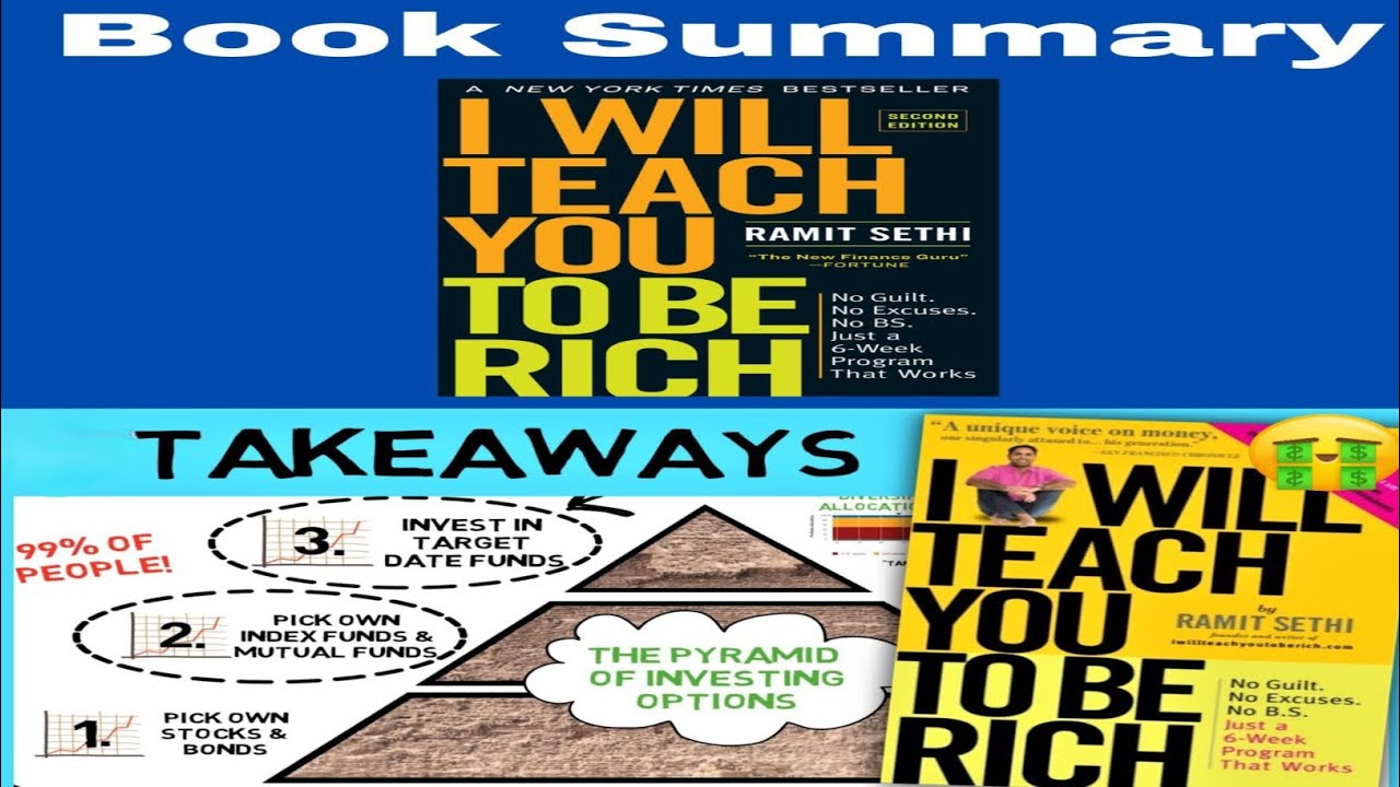 " I WILL TEACH YOU TO BE RICH" (Book Summary) | Summary of the Book "I ...