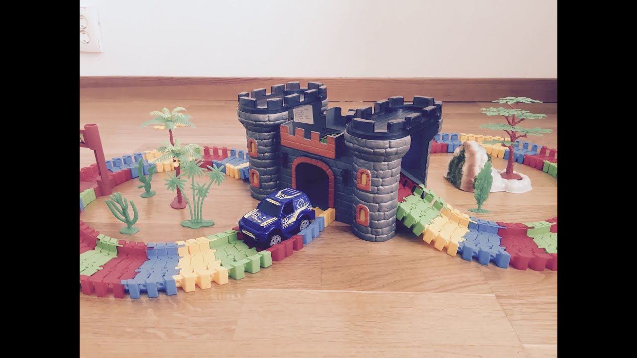 KIDS TOY RACE CAR TRACK. Childrens favorite video of 2015 - YouTube