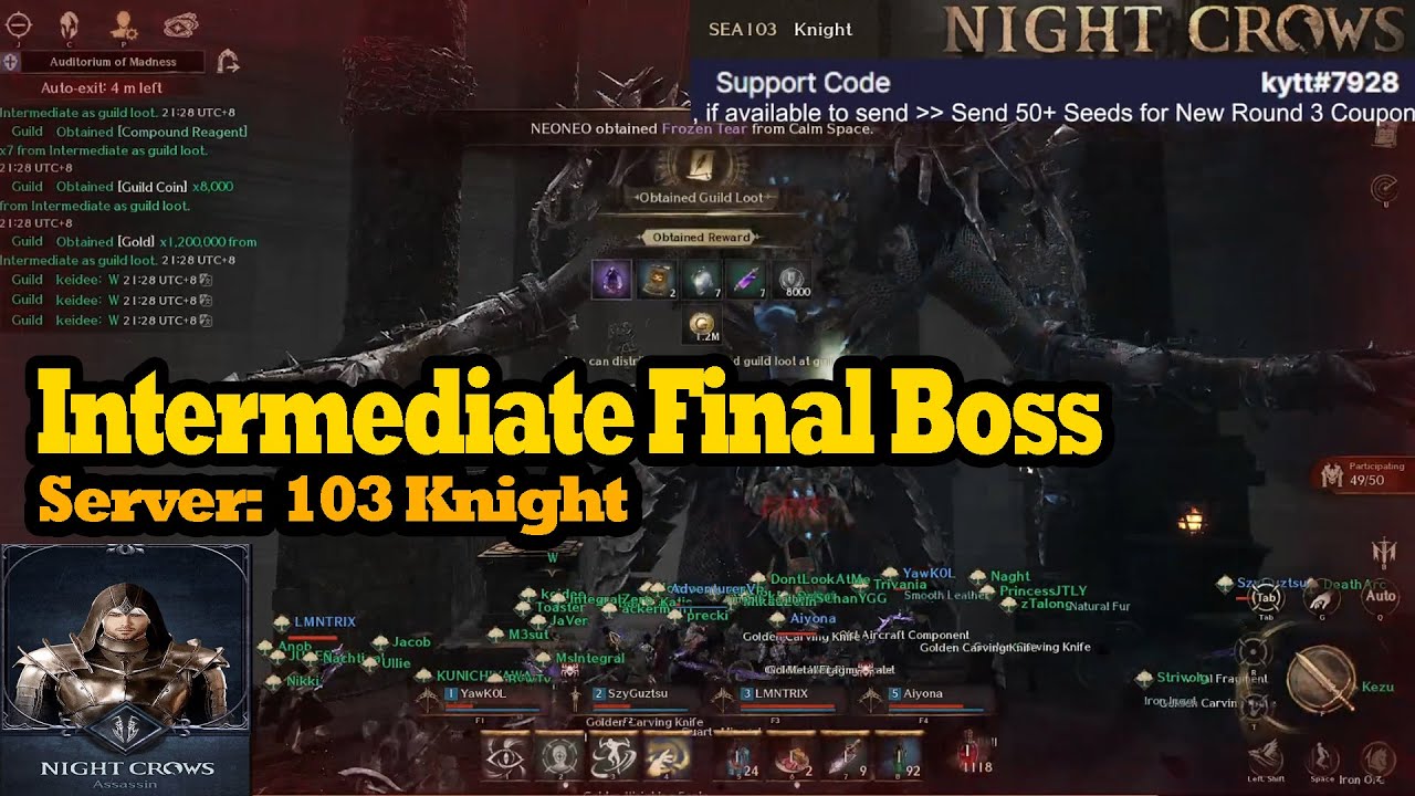 Upload a video of defeating the final boss in a Guild Dungeon and ...