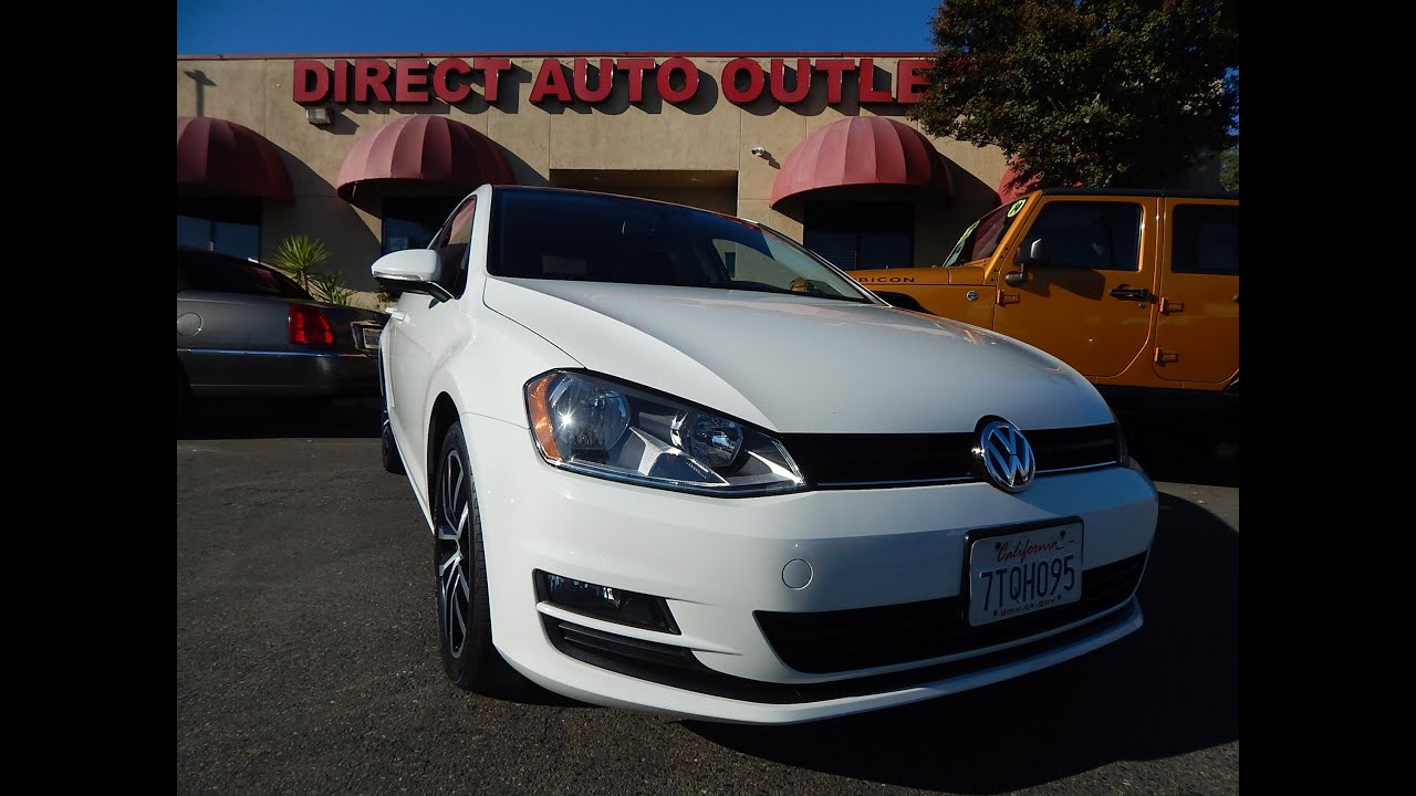 2016 Volkswagen Golf TSI SE in depth walk around video review! - YouTube