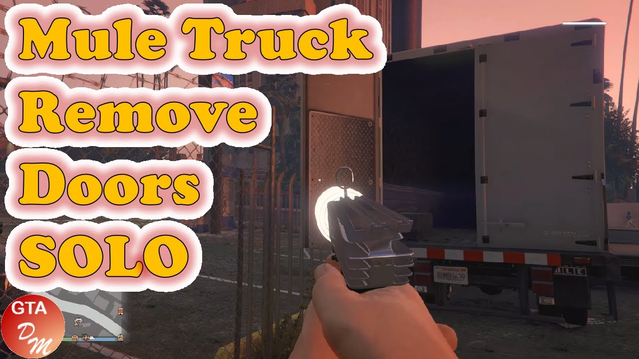 GTA 5 Online - Mule Truck - How to open the back doors SOLO - New FAST ...